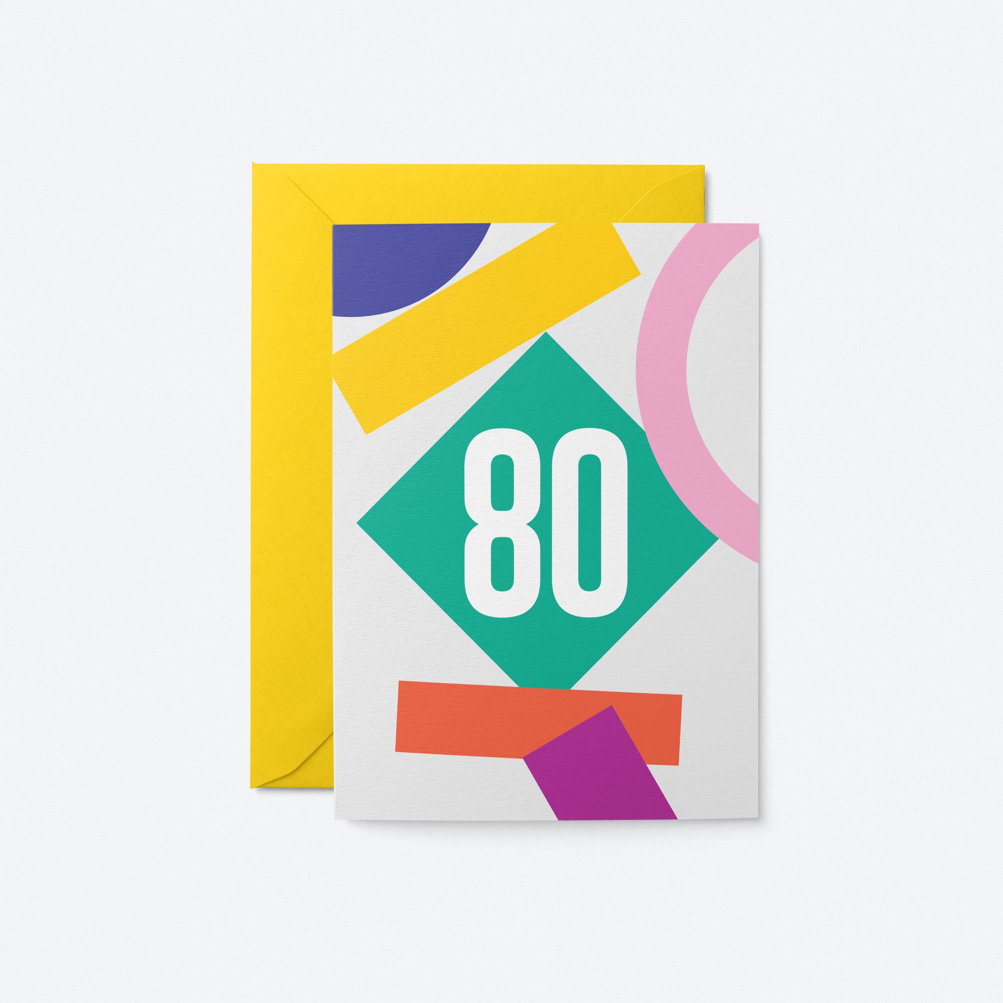 80th Birthday Card | Wholesale Age Cards